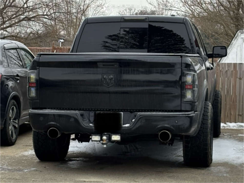 2012 Ram 1500 with 20x12 -51 Hardrock H708 and 33/12.5R20 Toyo Tires ...