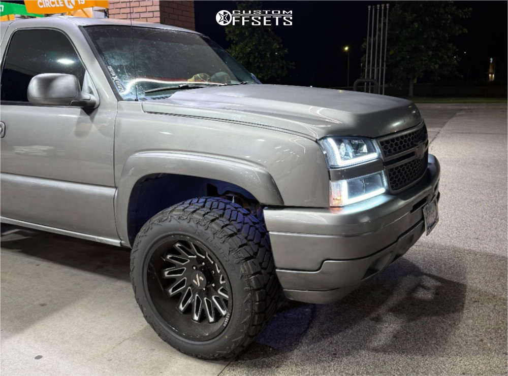 2006 Chevrolet Silverado 1500 with 22x12 -51 ARKON OFF-ROAD Armstrong ...