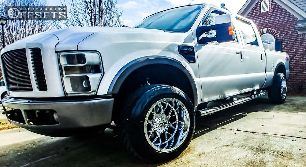 2008 Ford F-250 Super Duty with 20x12 -44 Moto Metal Mo986 and 305 ...