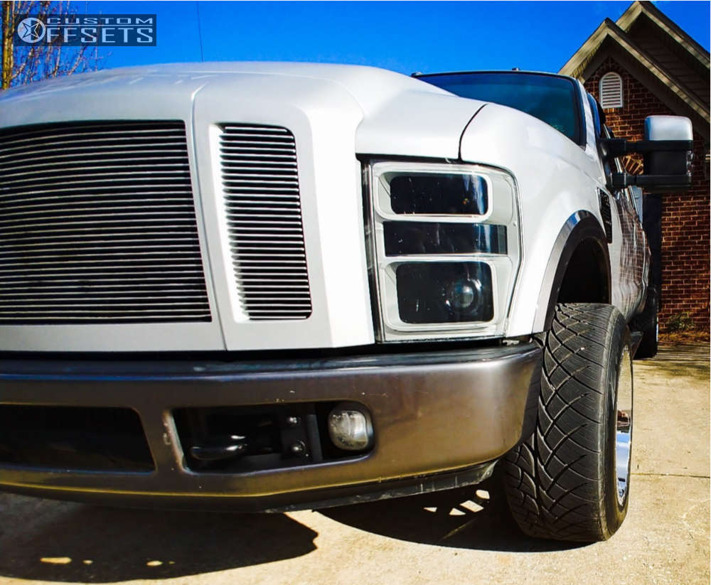 2008 Ford F-250 Super Duty with 20x12 -44 Moto Metal Mo986 and 305 ...
