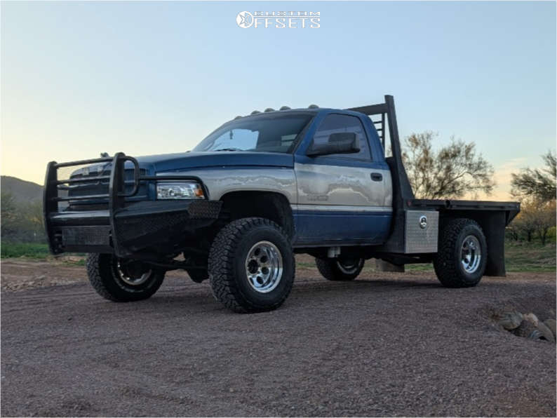 1994 Dodge Ram 2500 with 16x10 -38 Alloy Ion Style 171 and 295/75R16 ...