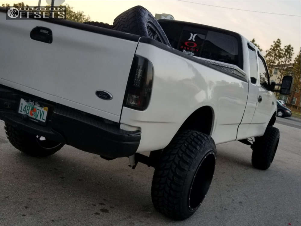 1999 Ford F-150 with 22x14 -76 Dropstars 652bm and 35/12.5R22 Crosswind ...