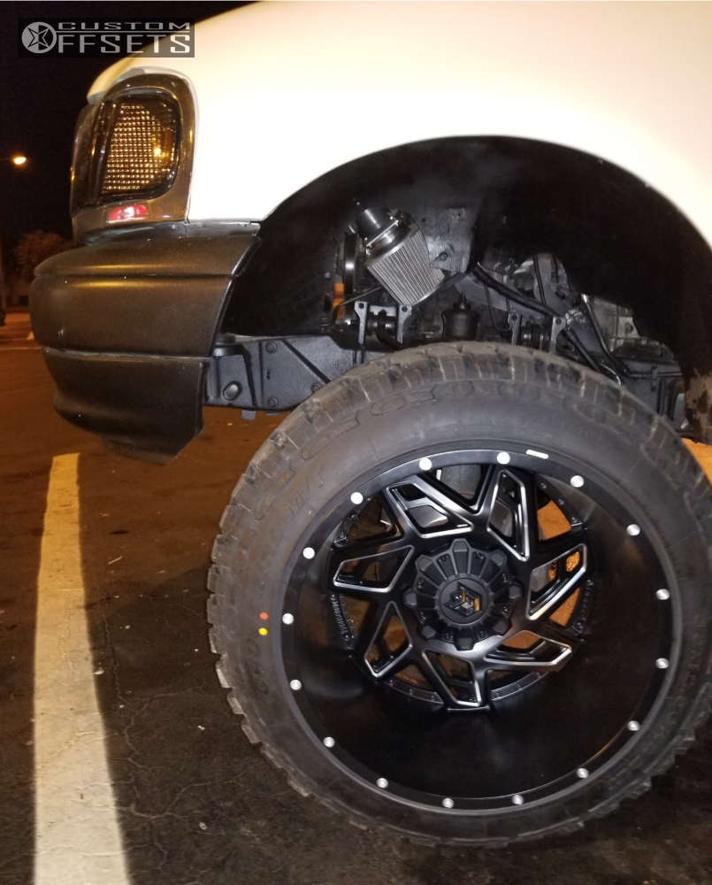 1999 Ford F-150 with 22x14 -76 Dropstars 652bm and 35/12.5R22 Crosswind ...