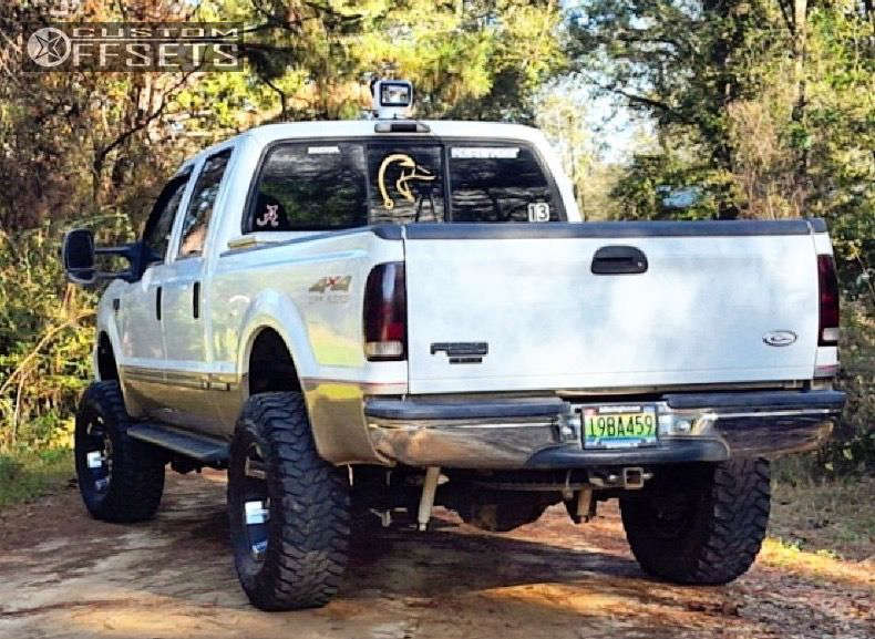 1999 Ford F-250 Super Duty with 17x9 -12 Moto Metal Mo951 and 37/12 ...