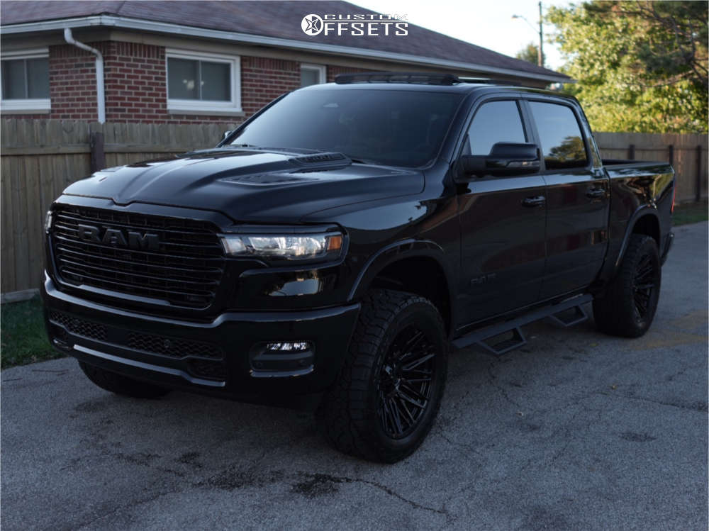 2025 Ram 1500 with 22x10 -19 Gear Off-Road 770b and 35/12.5R22 Falken ...