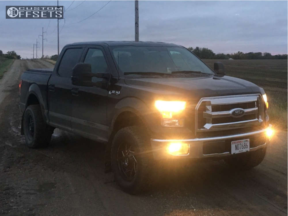 2015 Ford F-150 with 18x9 XF Offroad Xf-203 and 305/65R18 Nitto Terra ...