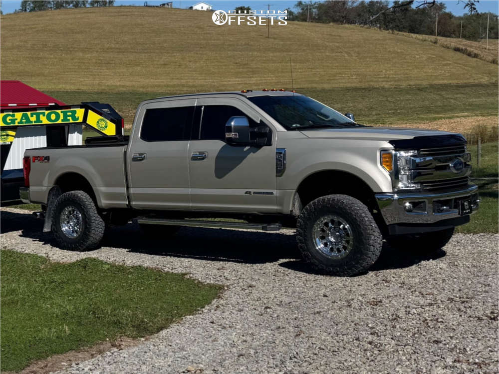 2017 Ford F-250 Super Duty with 17x8.5 0 Method Mr315 and 35/12.5R17 ...