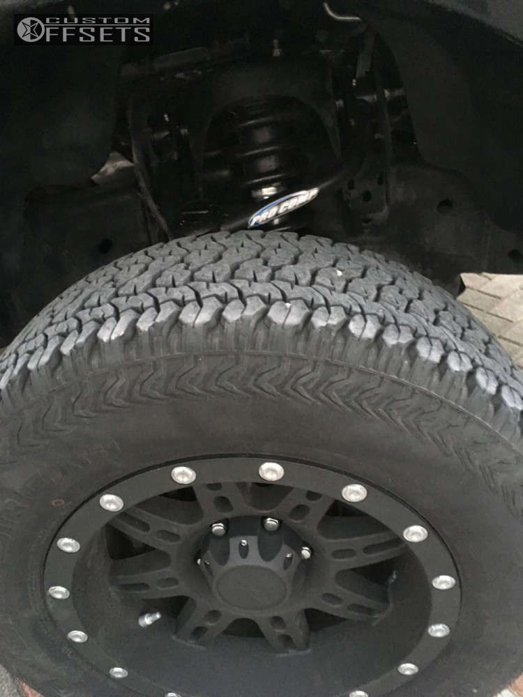 2014 Ford F-150 with 18x9 0 Pro Comp Series 31 and 265/70R18 Kumho Road ...