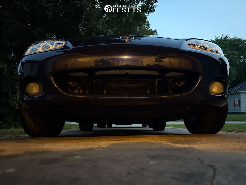 2003 Mazda Miata with 16x8 38 Konig Heliogram and 205/55R16 Advanta Trg ...