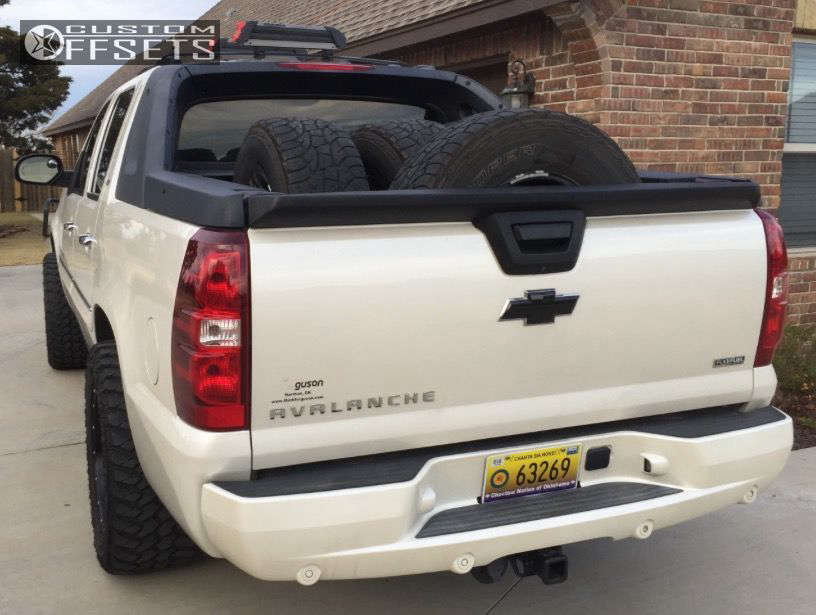 2008 Chevrolet Avalanche with 20x10 -12 Fuel Hostage and 305/55R20 ...