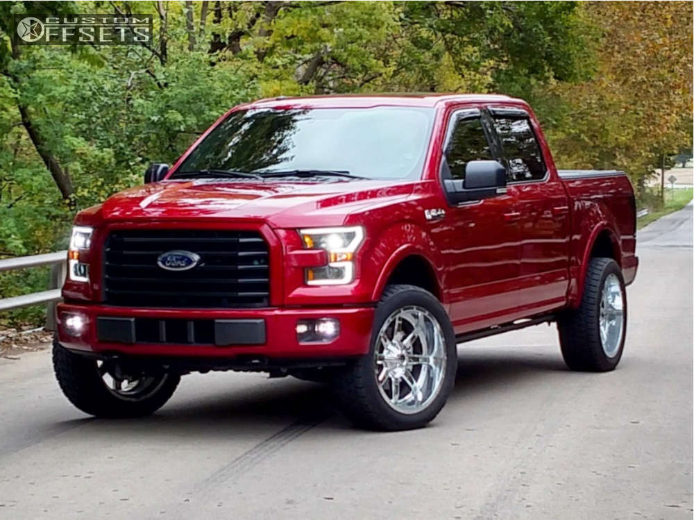 2016 Ford F-150 with 22x10 -24 Fuel Maverick and 305/45R22 Nitto Terra ...