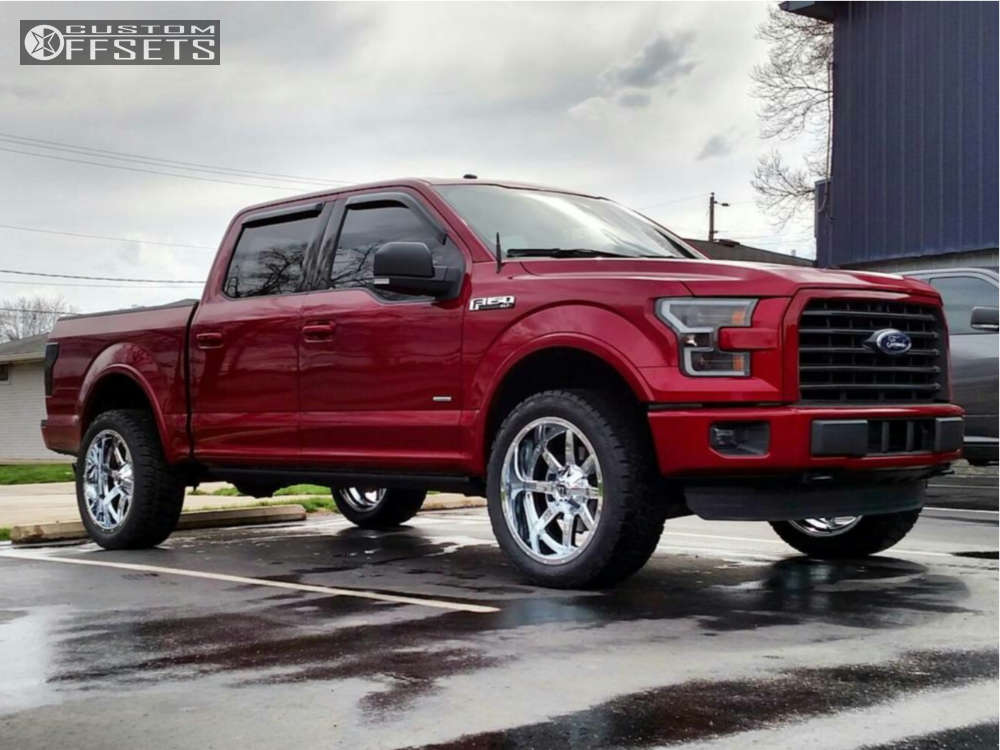 2016 Ford F-150 with 22x10 -24 Fuel Maverick and 305/45R22 Nitto Terra ...
