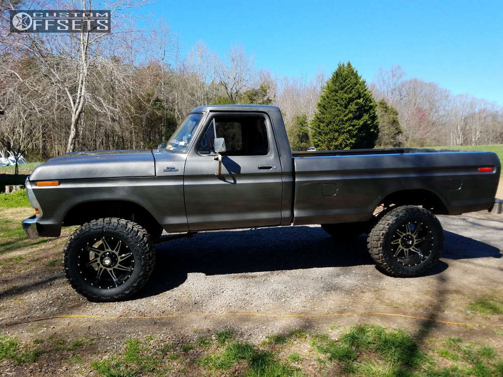 1979 Ford F-150 with 20x10 -24 American Truxx Vortex and 35/12.5R20 ...