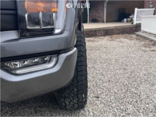 2023 Ford F-150 with 17x9 18 Ultra Hunter and 285/75R17 Falken Wildpeak ...