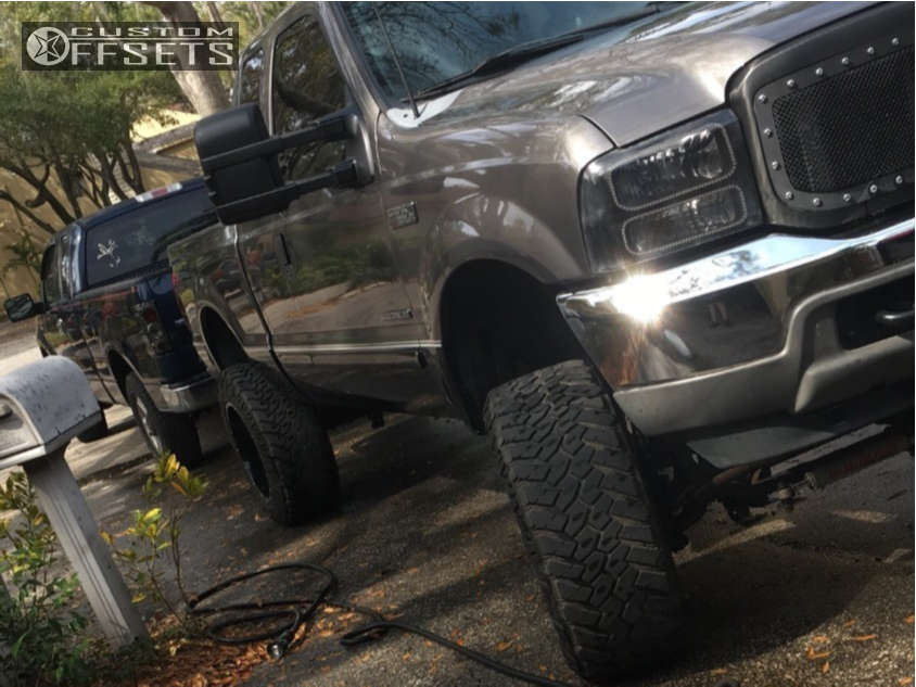 2002 Ford F-250 Super Duty with 20x12 -44 Moto Metal Mo962 and 35/12 ...