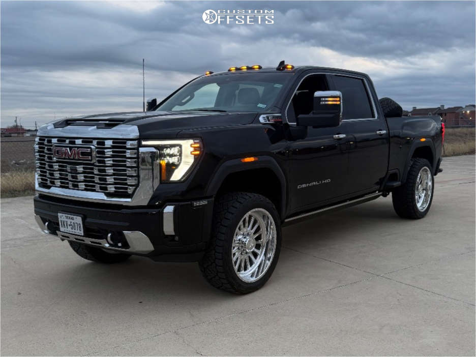 2024 GMC Sierra 2500 HD with 24x11 0 American Force Lexar Ss and 35/12 ...