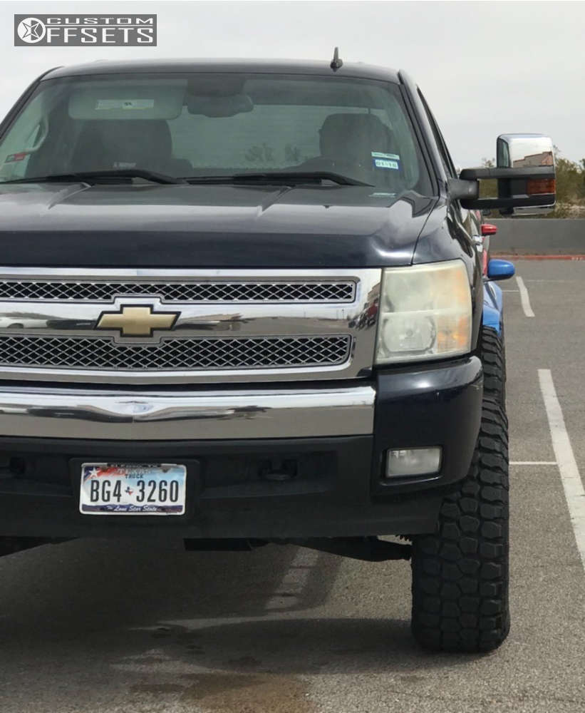 2008 Chevrolet Silverado 1500 with 17x9 -19 Pro Comp Series 97 and 35/ ...