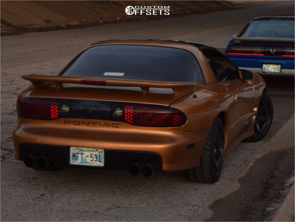 1998 Pontiac Firebird with 18x10 41 Volk Te37 and 265/35R18 Nitto Nt05 ...