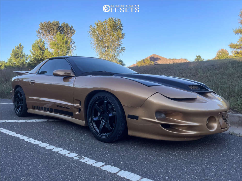 1998 Pontiac Firebird with 18x10 41 Volk Te37 and 265/35R18 Nitto Nt05 ...