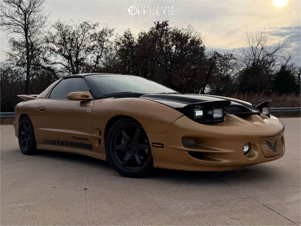 1998 Pontiac Firebird with 18x10 41 Volk Te37 and 265/35R18 Nitto Nt05 ...