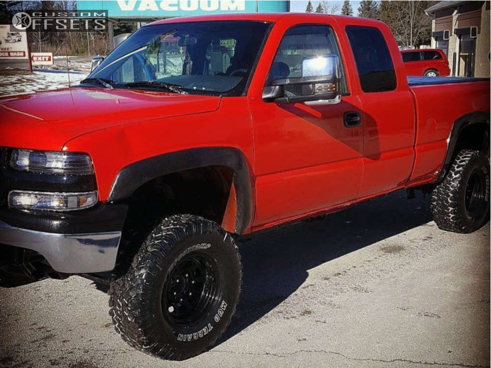 1999 Chevrolet Silverado 1500 with 15x8 -12 American Racing Ar-767 and ...