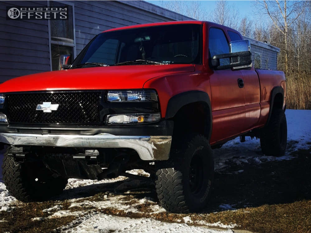 1999 Chevrolet Silverado 1500 with 15x8 -12 American Racing Ar-767 and ...