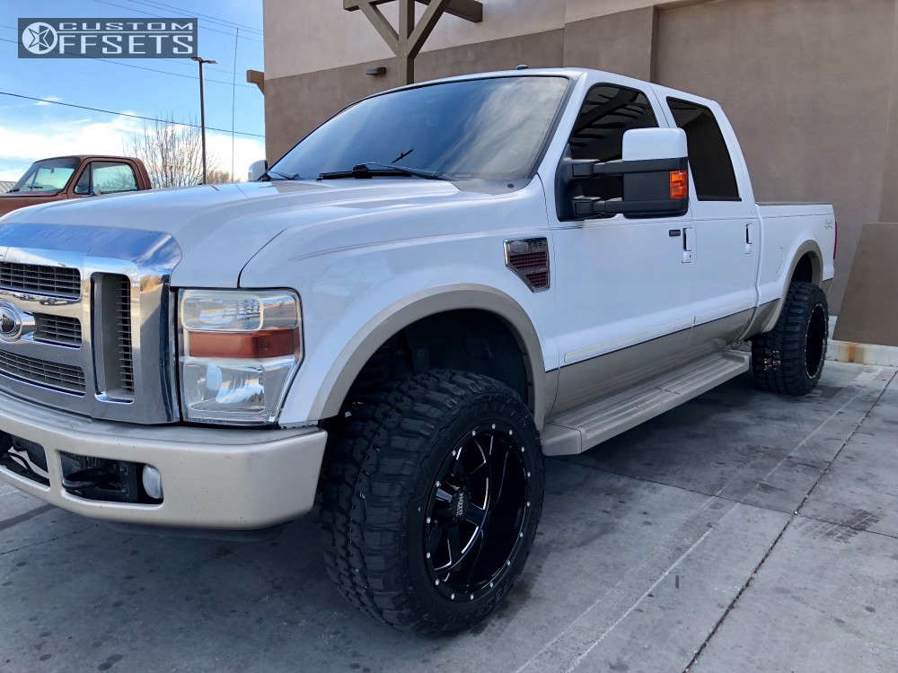 2008 Ford F-250 Super Duty with 20x12 -44 Moto Metal Mo962 and 33/12 ...