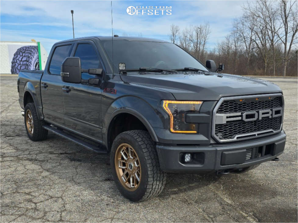 2016 Ford F-150 with 20x9 0 Mayhem Ordinance and 275/55R20 Cooper ...
