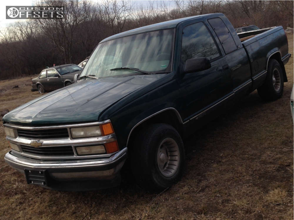 1996 Chevrolet C1500 with 15x7 -16 Centerline Hellcat and 31/10.5R15 ...