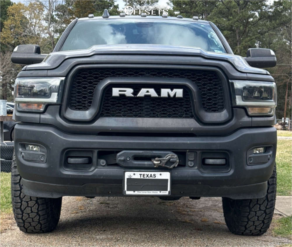 2019 Ram 2500 with 18x9 20 Fuel Blitz and 37/12.5R18 Falken Wildpeak ...