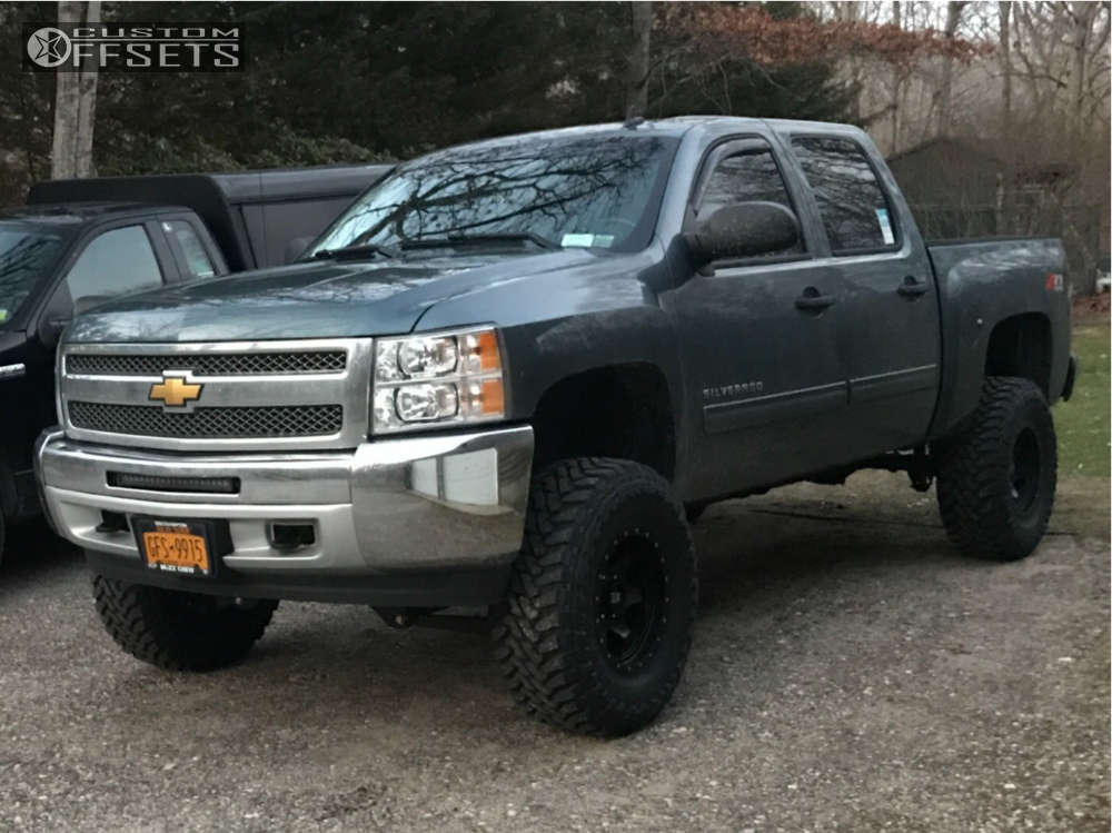 2013 Chevrolet Silverado 1500 with 17x9 -12 XD Xd131 and 315/70R17 Toyo ...