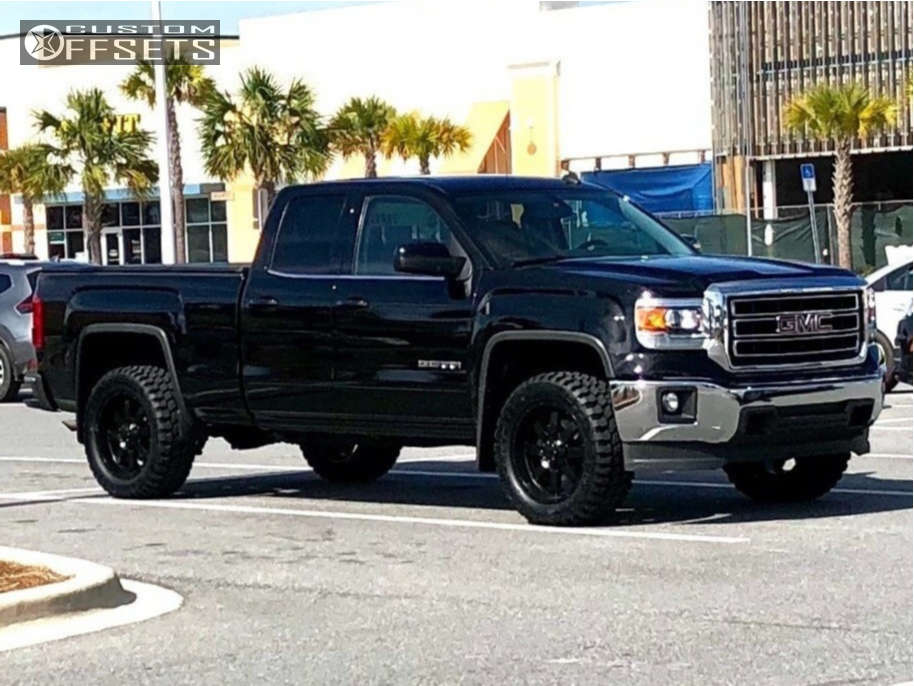 2015 GMC Sierra 1500 with 20x9 18 Gear Off-Road 726b and 33/12.5R20 ...