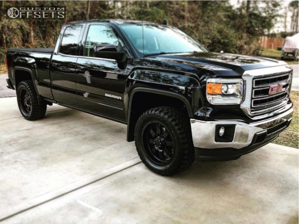 2015 GMC Sierra 1500 with 20x9 18 Gear Off-Road 726b and 33/12.5R20 ...