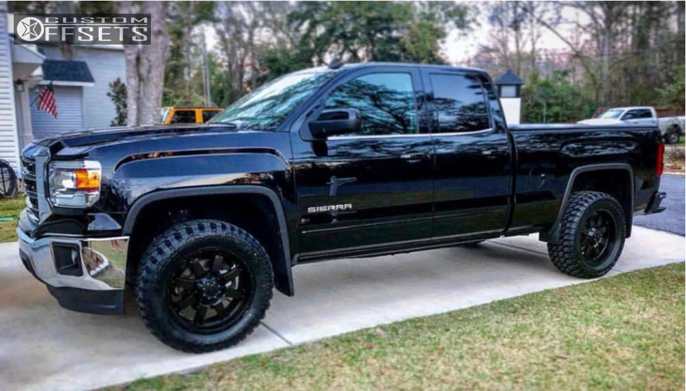 2015 GMC Sierra 1500 with 20x9 18 Gear Off-Road 726b and 33/12.5R20 ...