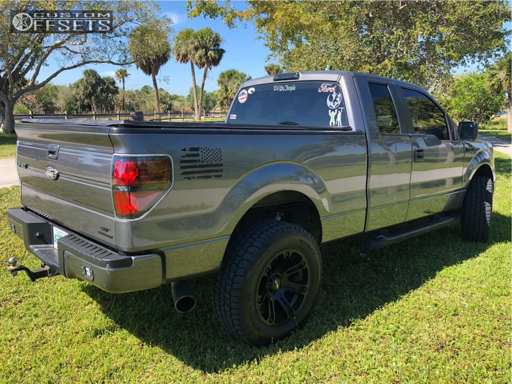2013 Ford F-150 with 20x10 -18 Helo He904 and 35/12.5R20 Mickey ...