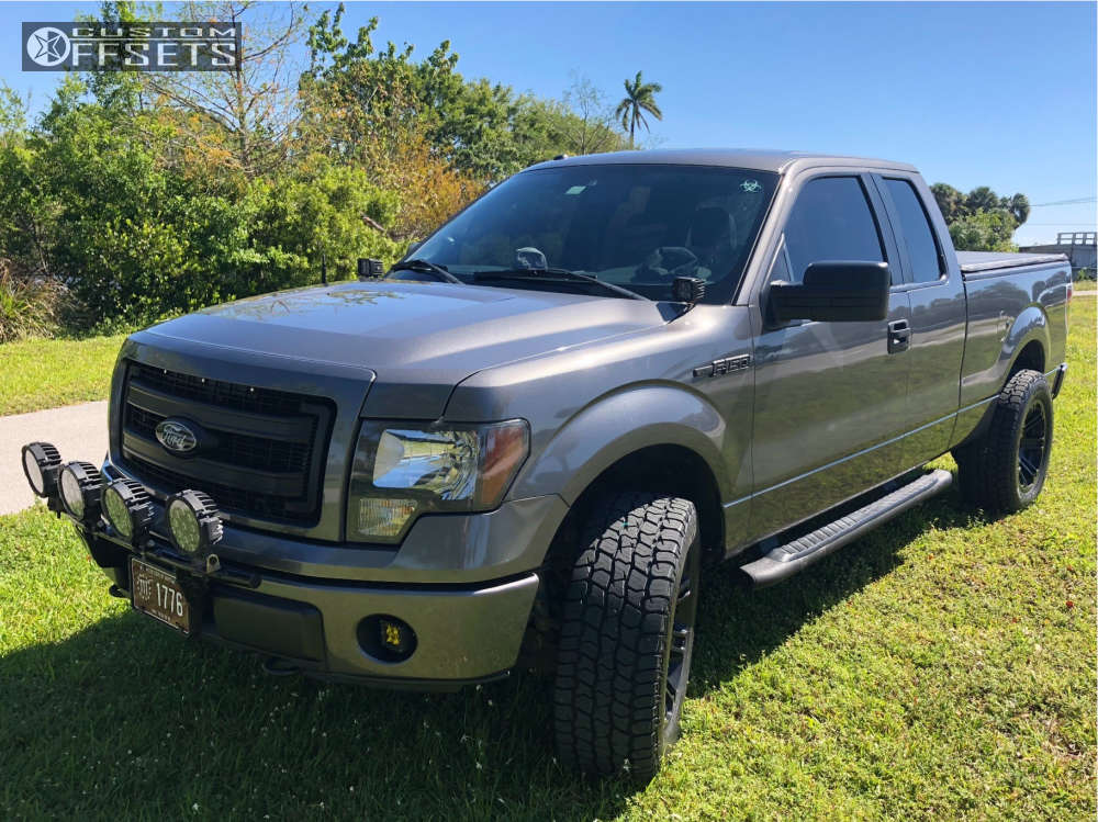 2013 Ford F-150 with 20x10 -18 Helo He904 and 35/12.5R20 Mickey ...