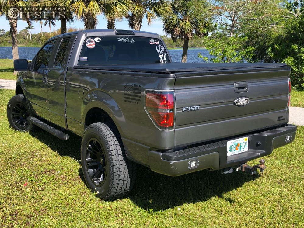 2013 Ford F-150 with 20x10 -18 Helo He904 and 35/12.5R20 Mickey ...