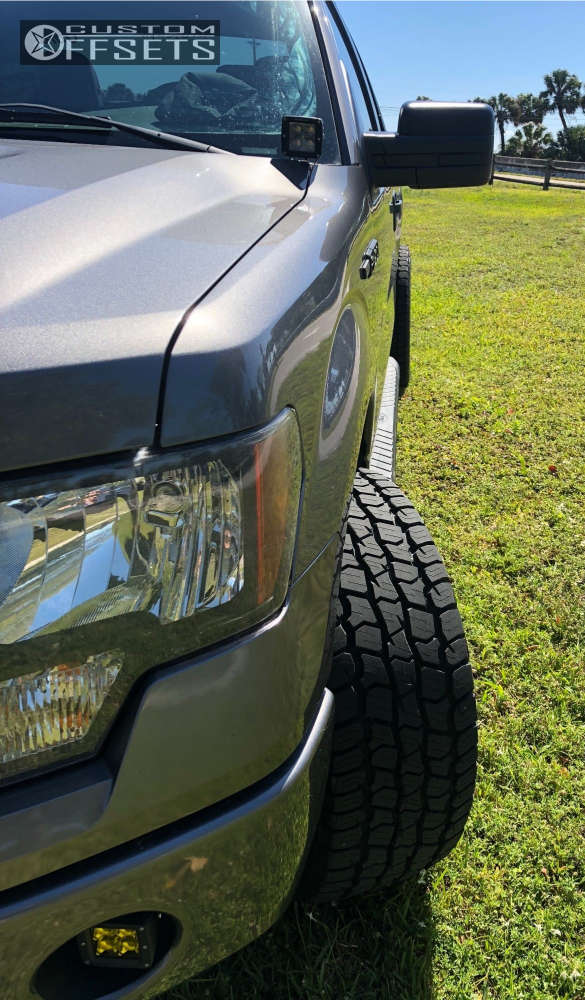 2013 Ford F-150 with 20x10 -18 Helo He904 and 35/12.5R20 Mickey ...