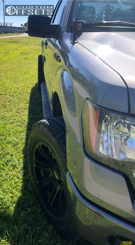 2013 Ford F-150 with 20x10 -18 Helo He904 and 35/12.5R20 Mickey ...