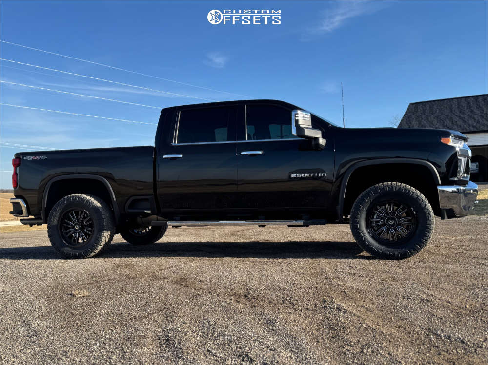 2022 Chevrolet Silverado 2500 HD with 20x9 1 Fuel Clash and 325/60R20 ...