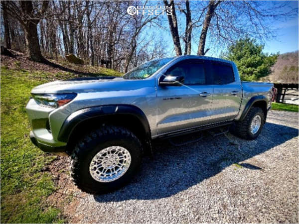 2025 Chevrolet Colorado with 17x9 0 DTS 603ms and 295/70R17 Kenda ...