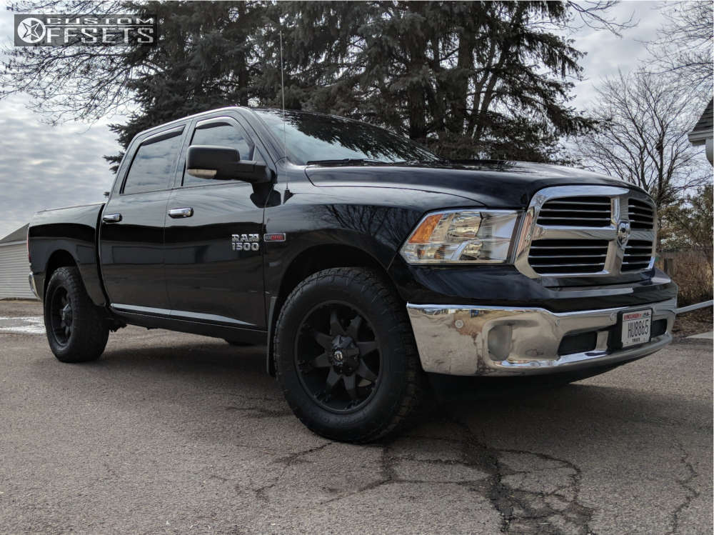 2017 Ram 1500 with 20x9 -12 Fuel Octane and 295/60R20 Nitto Terra ...
