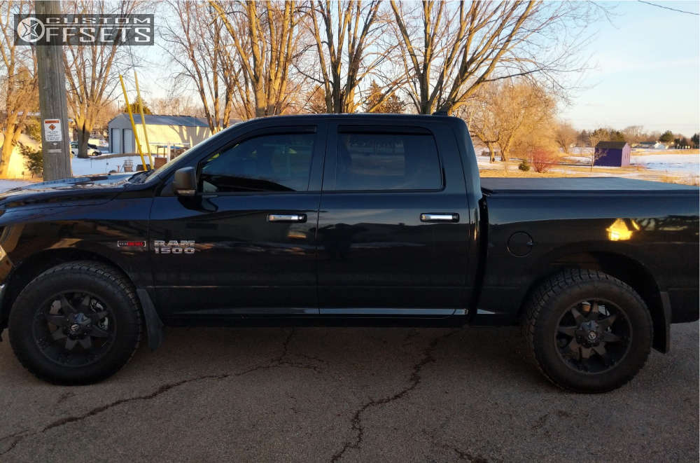 2017 Ram 1500 with 20x9 -12 Fuel Octane and 295/60R20 Nitto Terra ...