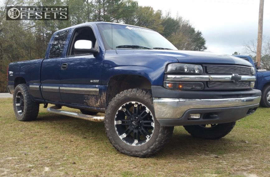 2000 Chevrolet Silverado 1500 with 20x9 0 Incubus Crusher and 35/12 ...