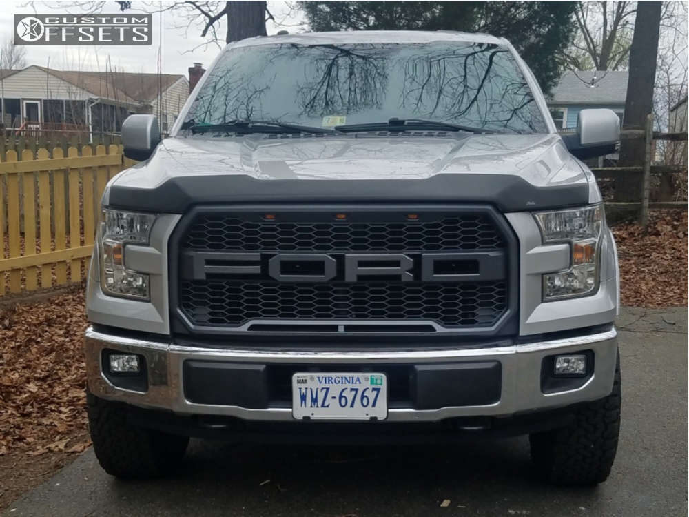 2015 Ford F-150 with 18x9 -12 Ballistic Anvil and 275/70R18 BFGoodrich ...