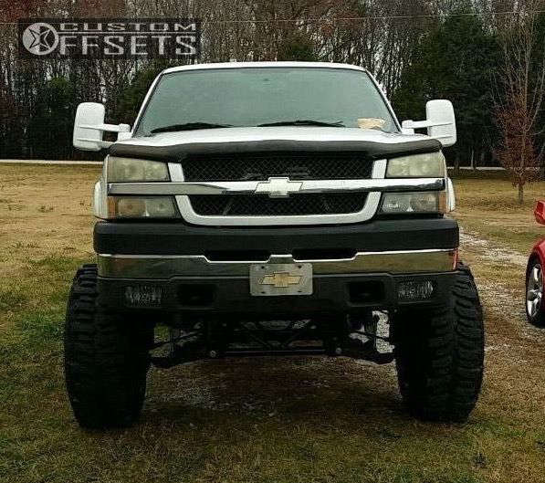 2005 Chevrolet Silverado 2500 HD with 20x14 -76 Fuel Hostage and 37/12 ...