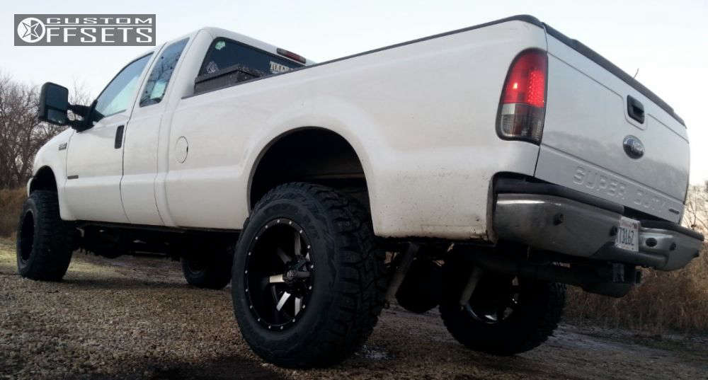 2000 Ford F-250 Super Duty with 20x12 -44 Fuel Maverick and 37/12.5R20 ...