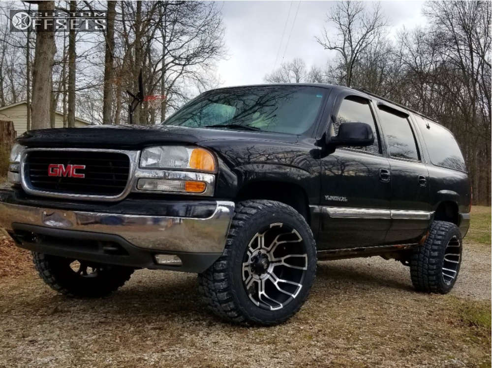 2000 GMC Yukon XL 1500 with 20x12 -44 Red Dirt Road Lander and 33/12 ...