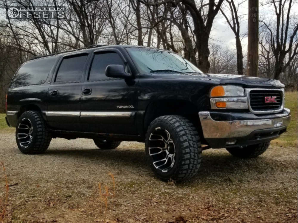 2000 GMC Yukon XL 1500 with 20x12 -44 Red Dirt Road Lander and 33/12 ...