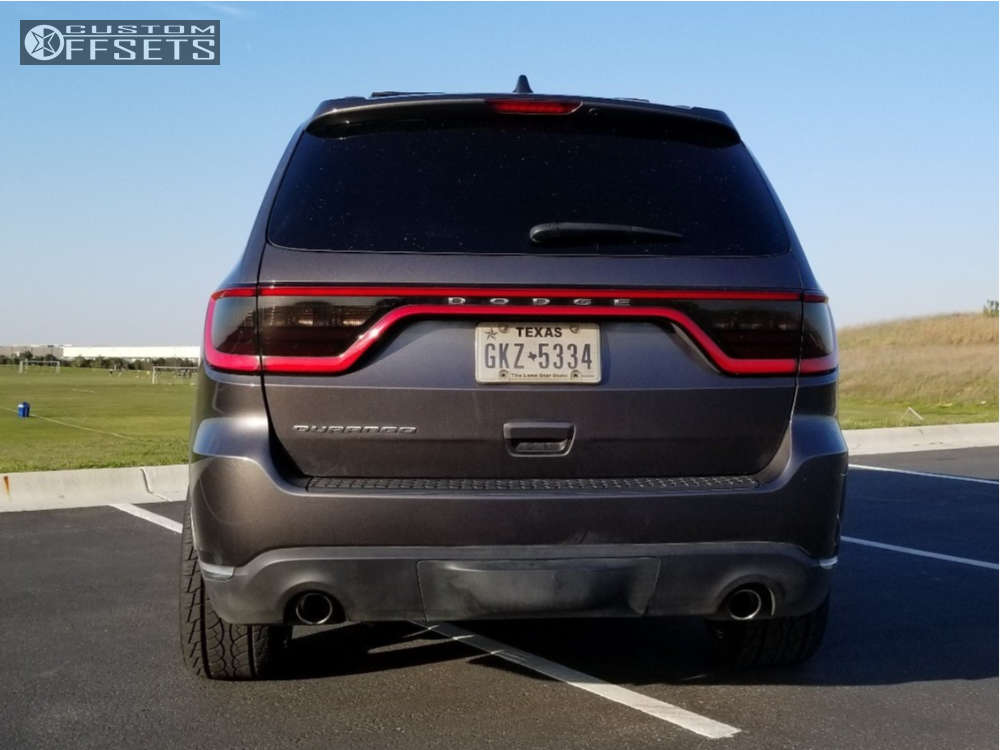 2016 Dodge Durango with 22x10.5 42 Spec-1 Sp-8 and 285/40R22 Nankang Sp ...